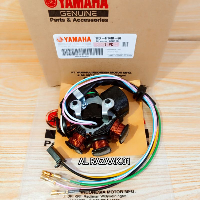 Jual Spull Assy 4NS/1FD Yamaha Fizr Force 1 Spul Fizr Asli Ori | Shopee Indonesia