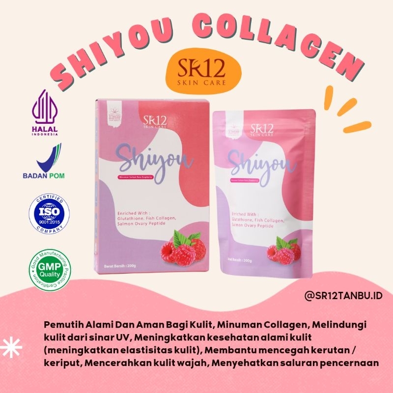Jual SHIYOU COLLAGEN SR12 !! SHIYOU SR12!! COLLAGEN SERBUK !! Collagen ...