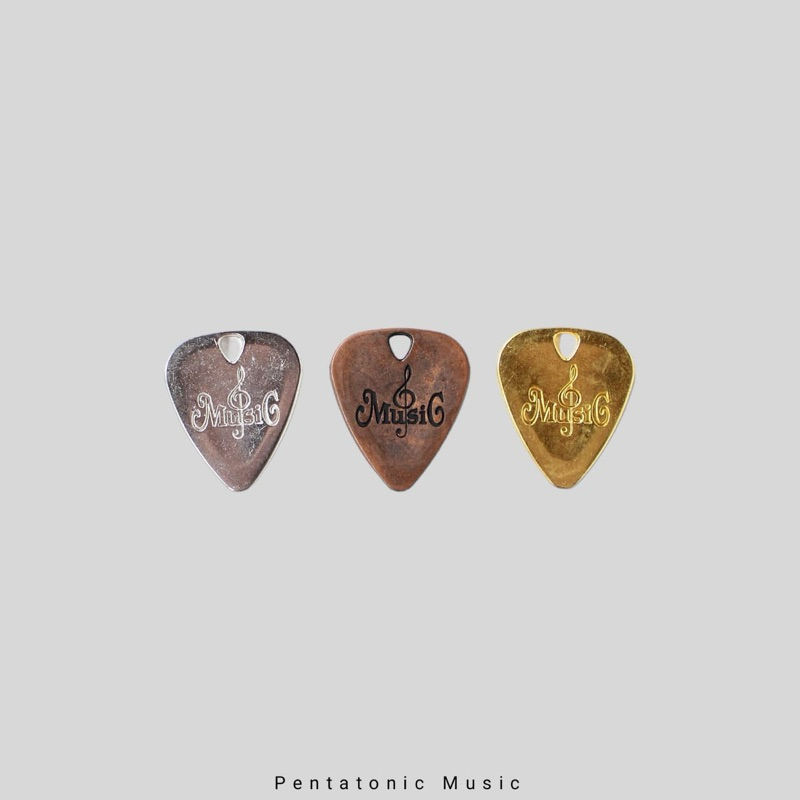 Jual Music Guitar Pick Pemetik Gitar Lucu motif Musik Kunci G Aksesoris ...