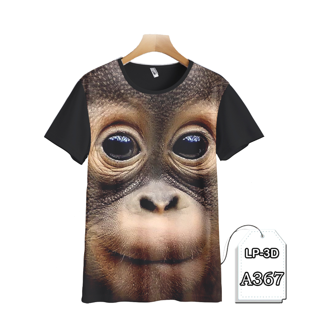 Jual KAOS MONKEY FACE FULL PRINTING KAOS T-SHIRT DEWASA GAMBAR MONYET ...