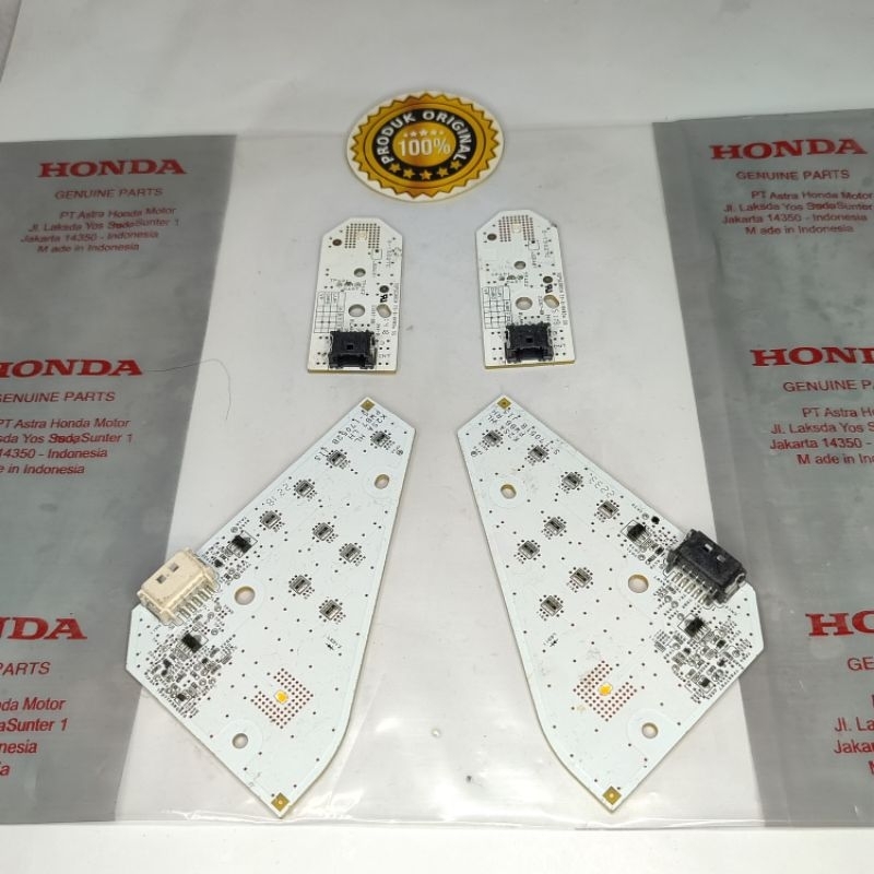 Jual pcb papan modul lampu led lampu depan honda vario 160 original ...