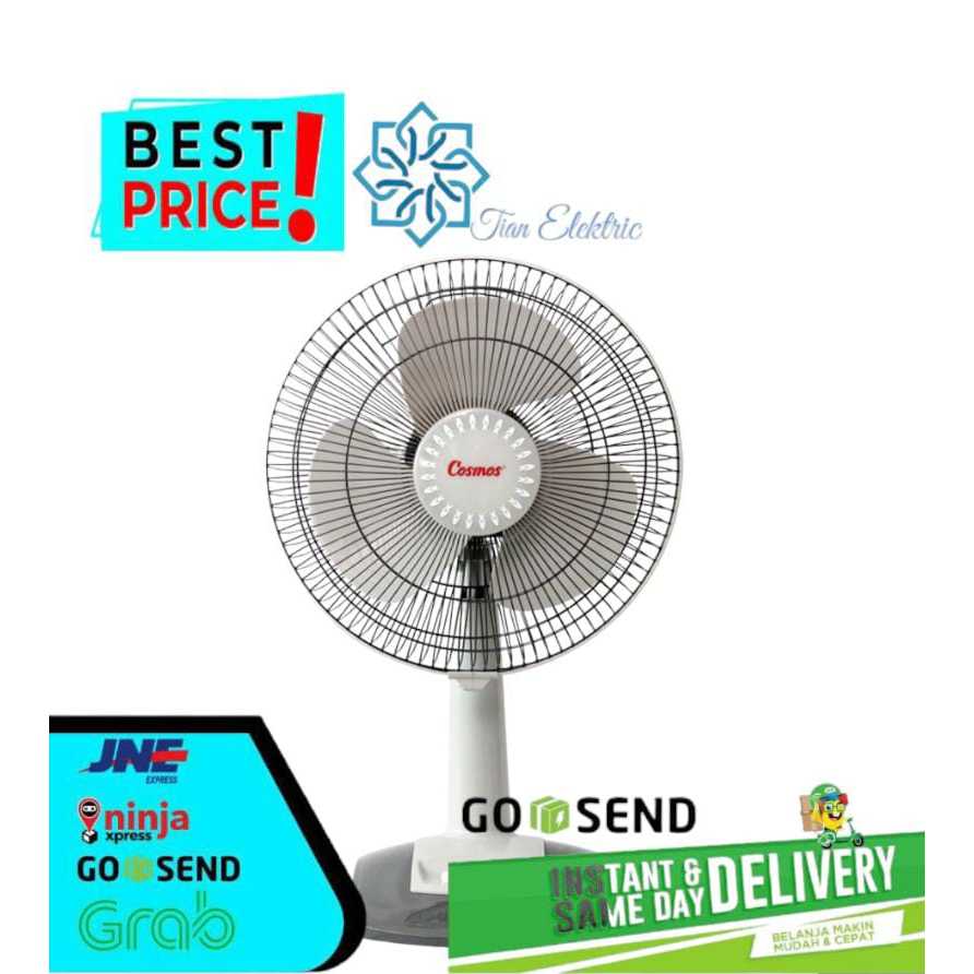 Jual COSMOS 12-DARN Desk Fan / Kipas Angin Duduk 12 Inch | Shopee Indonesia