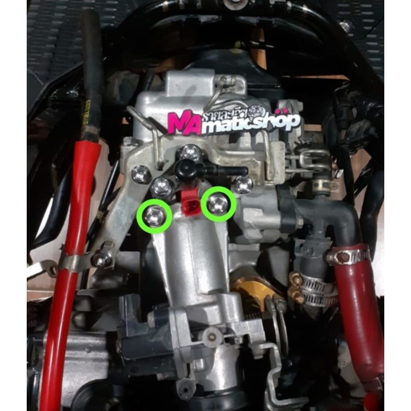 Jual Baut intek baut manipol intake vario 125 150 stainless original ...