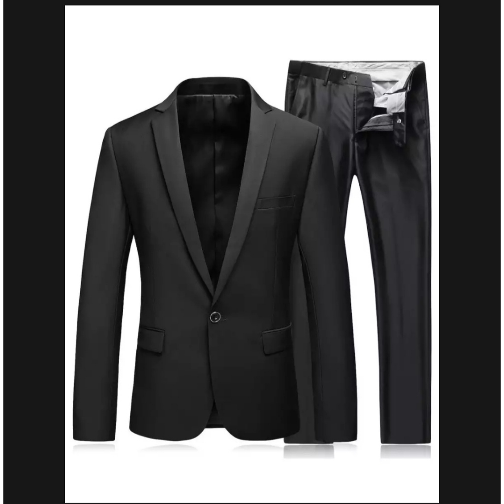 Jual COD Setelan Jas pria lengkap dengan celana / Setelan jas Formal ...