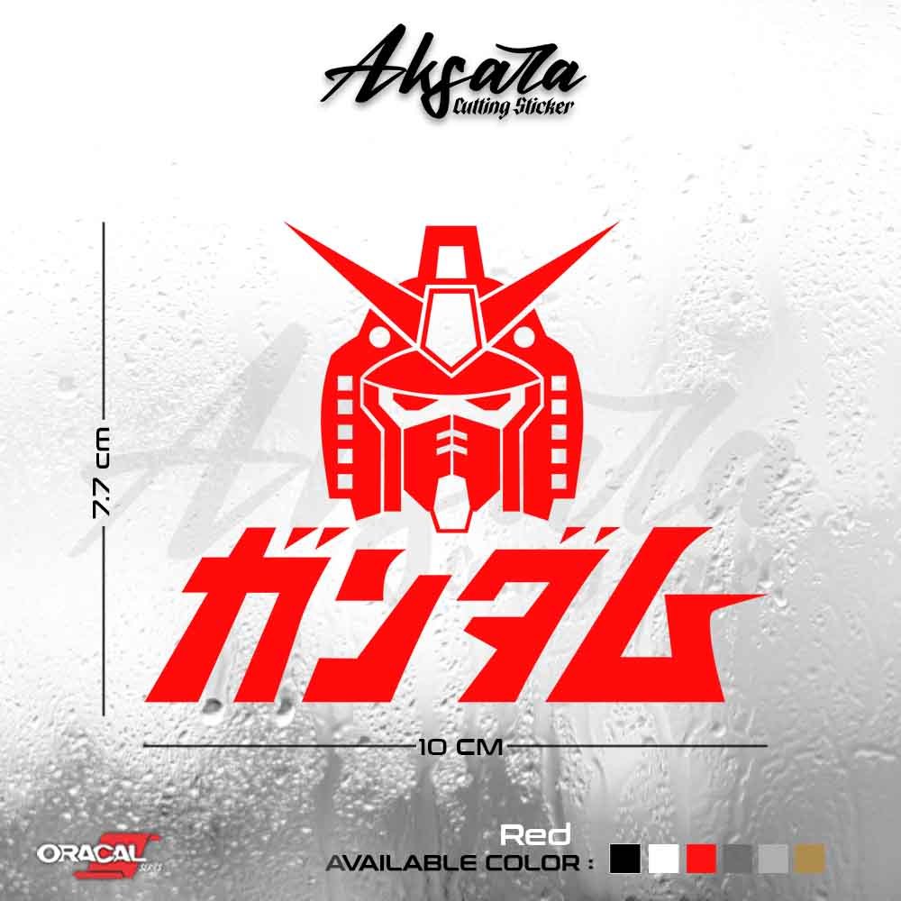 Jual Stiker Cutting GUNDAM ZEON | Cutting Sticker Gundam Zeon | Stiker ...