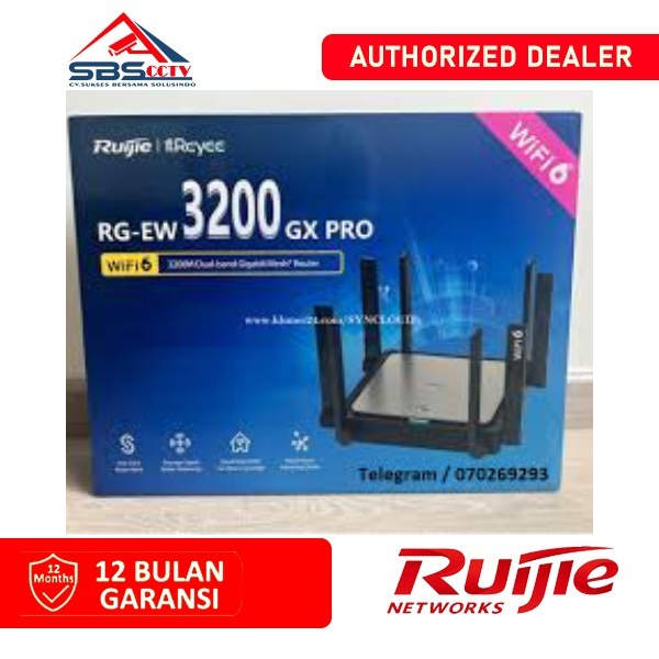 Jual RG-EW3200GX PRO RUIJIE REYEE 3200M WIFI 6 DUAL BAND GIGABIT ROUTER ...