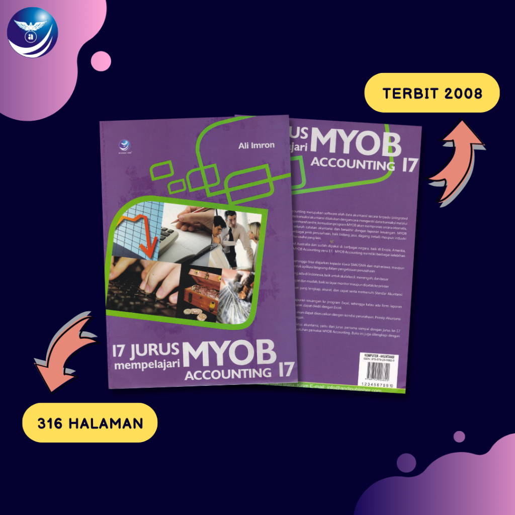 Jual Penerbit Andi - Buku 17 Jurus Mempelajari MYOB Accounting 17 - Ali Imron | Shopee Indonesia