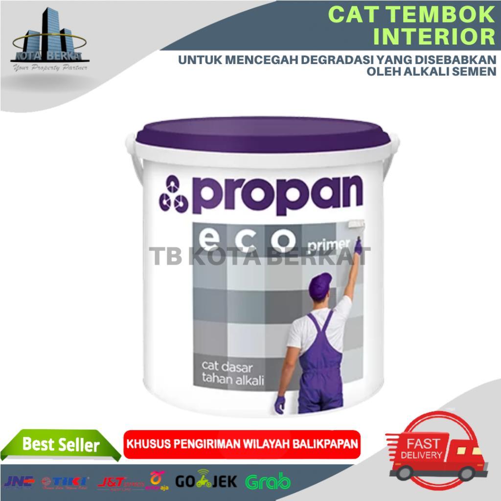 Jual PROPAN ECO EMULSION ALKALI RESISTING PRIMER/ CAT DASAR TEMBOK 4KG ...
