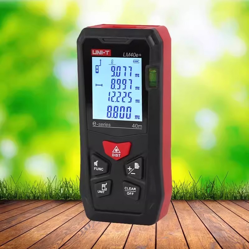 Jual Laser Distance Meter Uni-T LM40e+ 40 Meter Alat Ukur Jarak Dimensi ...