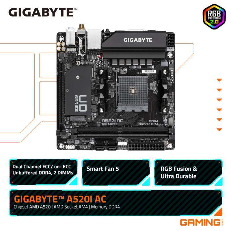 Jual Gigabyte A520I AC | Shopee Indonesia