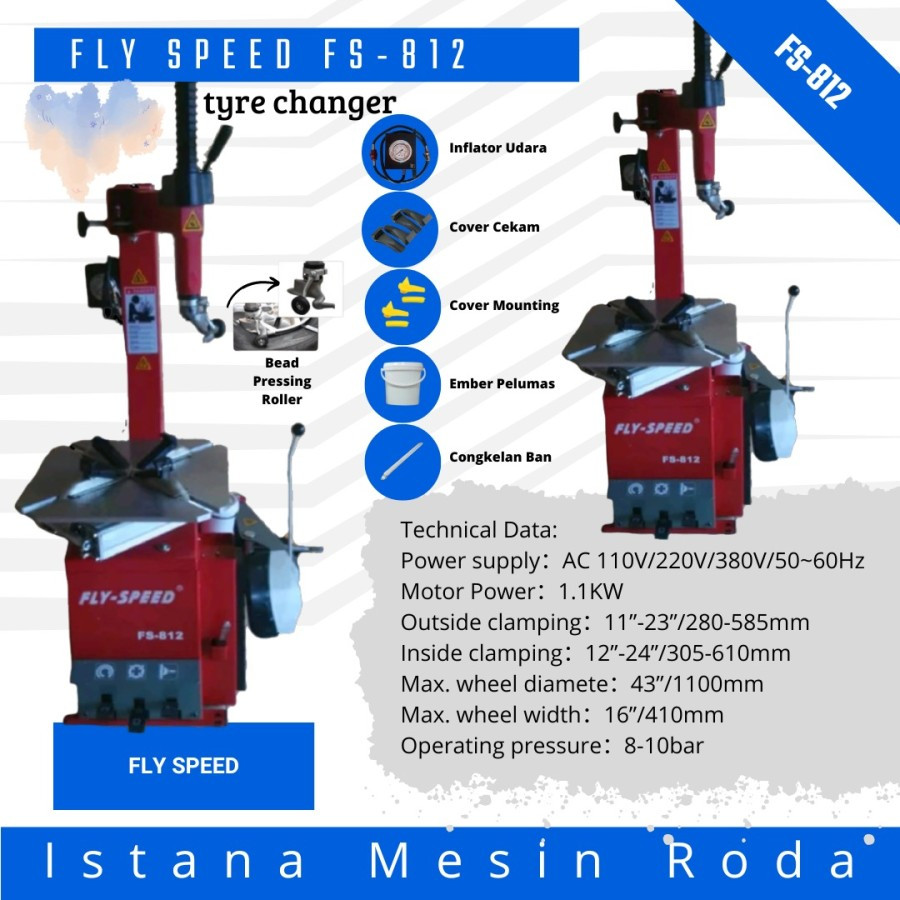 Jual Tyre Changer Mesin Pembuka Ban Mobil Motor / tire changer buka ban otomatis GARANSI ...
