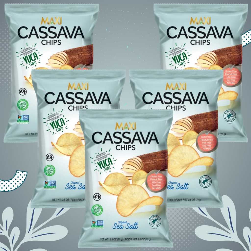 Jual MAXI Cassava Chips 5 Packs / 70g | Shopee Indonesia