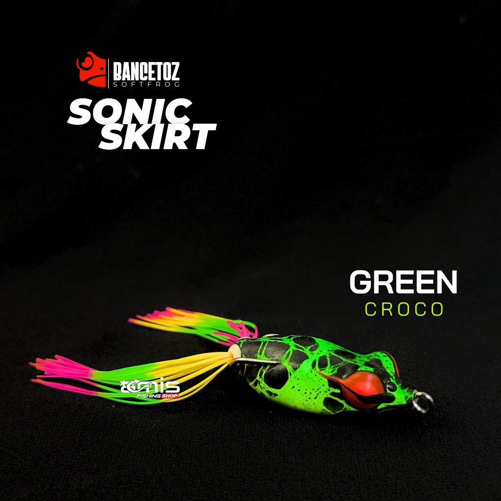 Jual BANCETOZ Sonic Skirt Softfrog Kodok Karet Umpan Casting Gabus UL ...