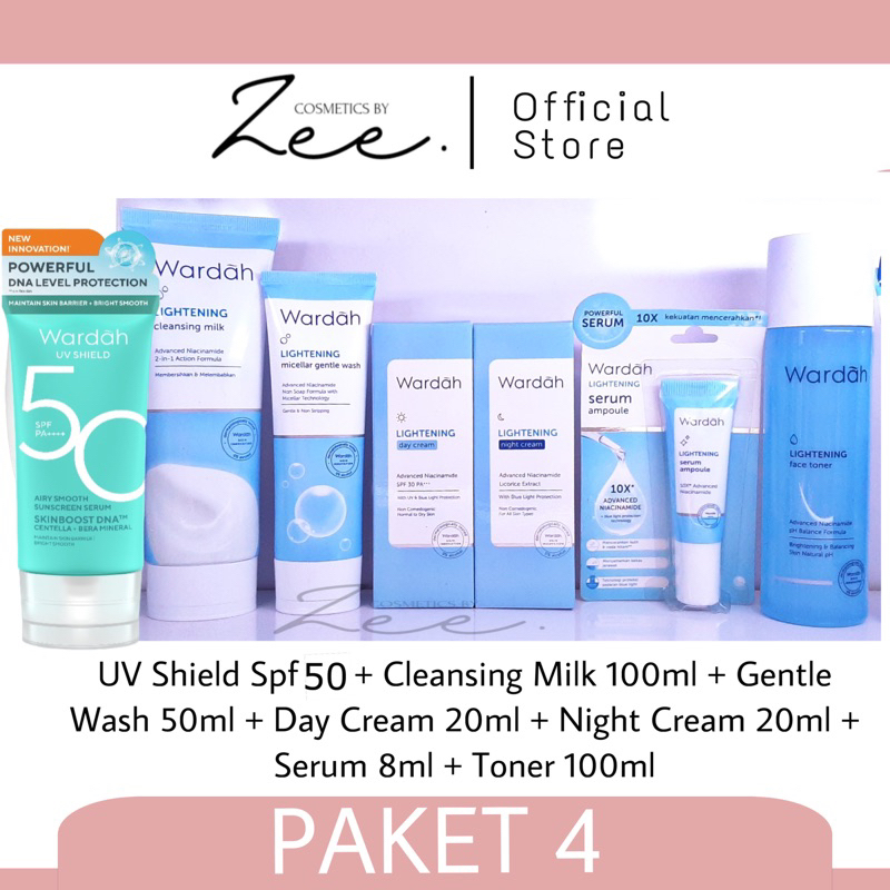 Jual Wardah Lightening Series | Paket Wardah Lightening | Paket Lengkap ...