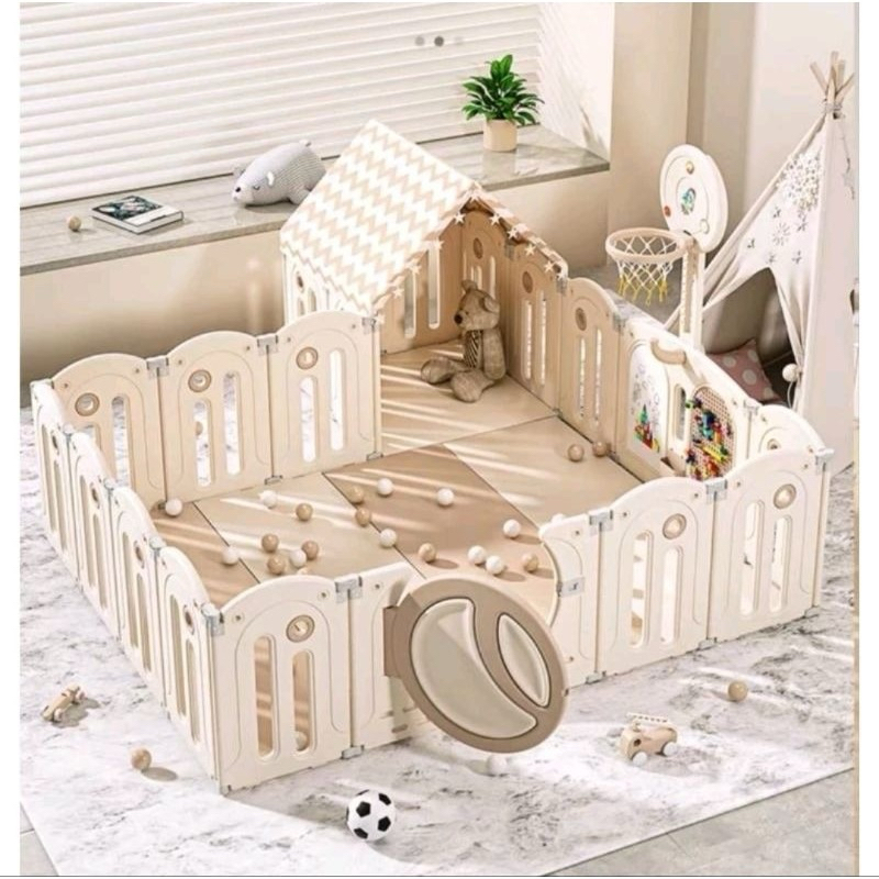 Jual FREE BONUS MANDI BOLA PAGAR ANAK PLAYPEN PLAYHOUSE RUMAH RUMAHAN ...