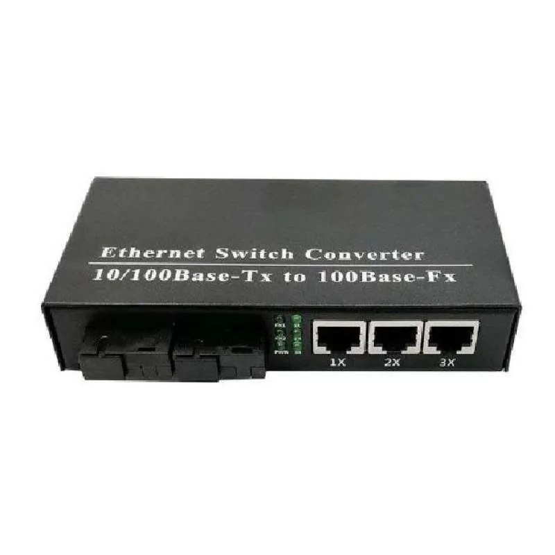 Jual Netlink 3fo-3lan Fiber Optic Device Media Converter 3 Fo - 3 Lan ...