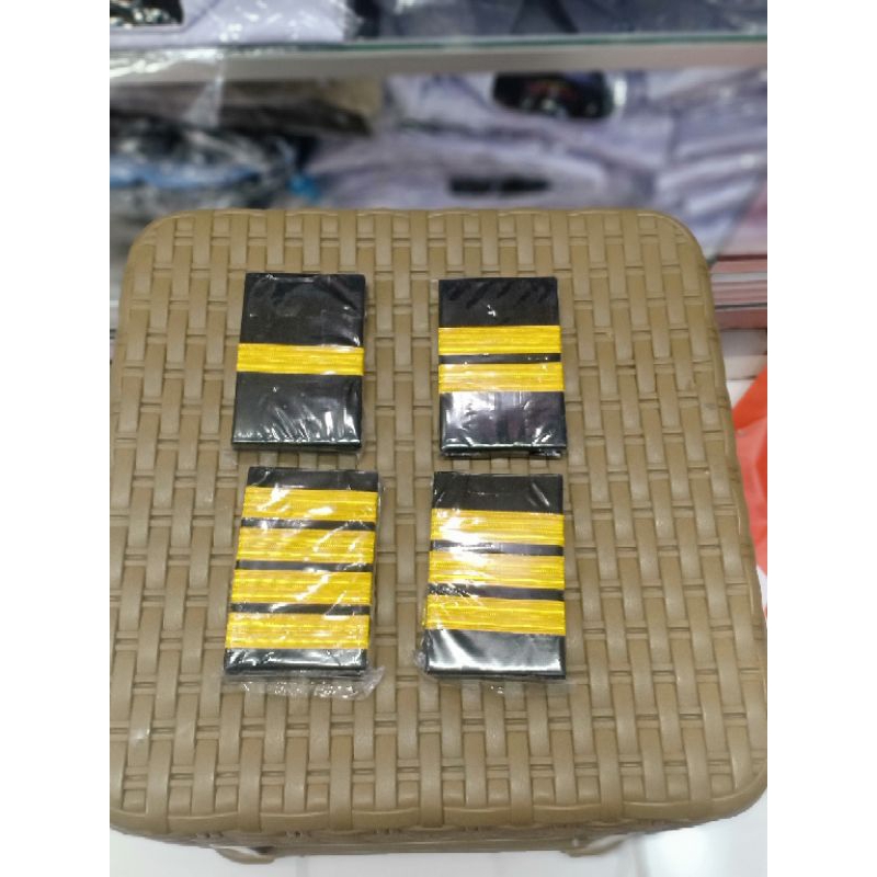 Jual PANGKAT PILOT/BAR PILOT/EPOULETE /EPAULLET 1 2 3 4 GOLD EMAS ...