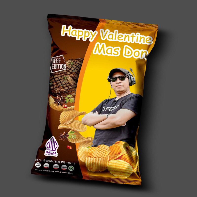 Jual Snack Custom Foto / Teks Bungkus Pouch Jumbo Ala Citato Edition ...