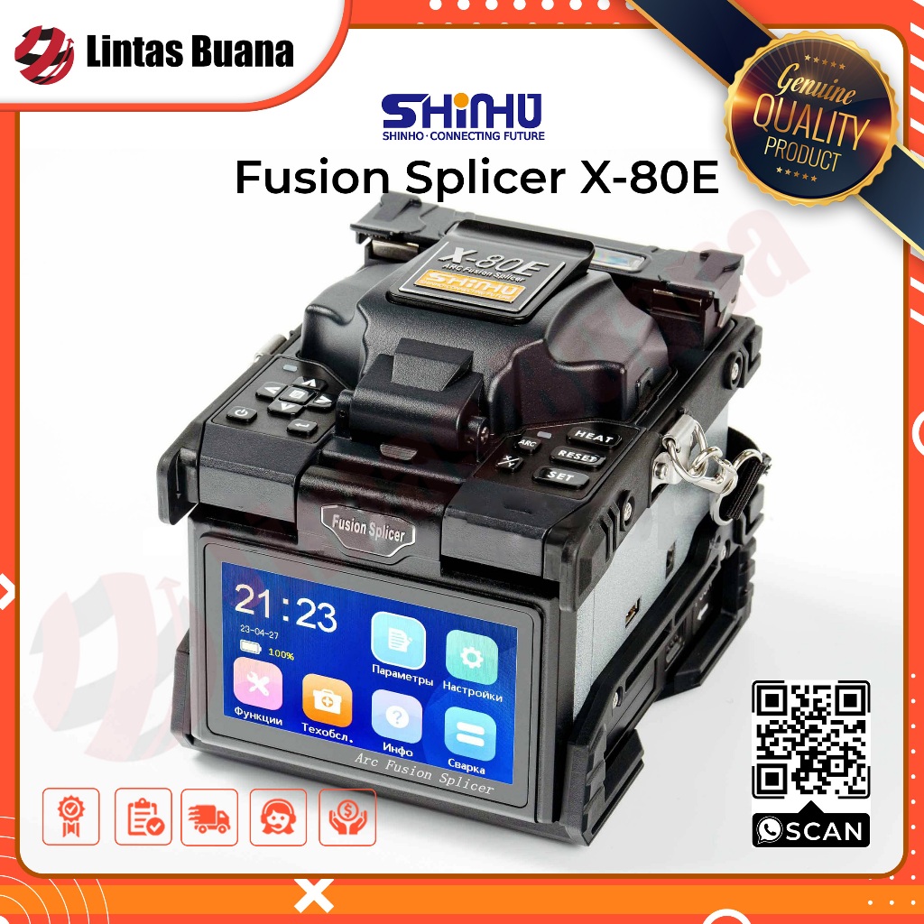 Jual SHINHO X80E Fusion Splicer Mechine X-80E | Shopee Indonesia