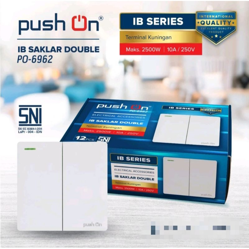 Jual PUSH ON IB Saklar Engkel / Seri / Triple / Stop / Engkel Stop Arde ...