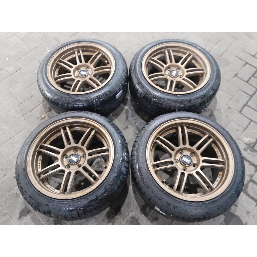 Jual Velg Bekas Rpf by HSR R18X9,5 Lubang 5 pcd 5X114 ET25 + BAN 225 50 ...