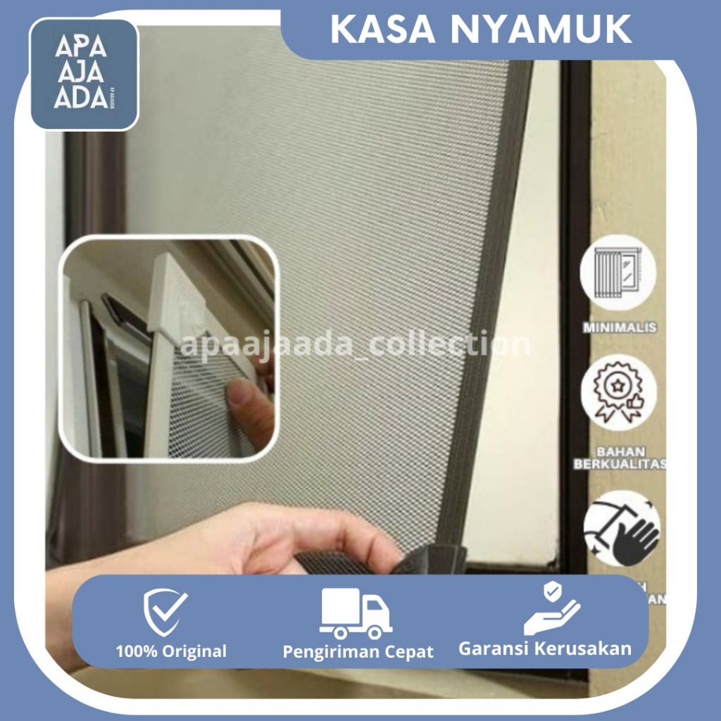 Jual Kasa Nyamuk Magnet / Kawat Jendela / Magnetic Insect Scren ...