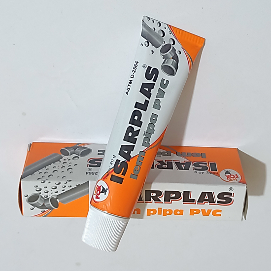 Jual Lem PVC Isarplas Tube 40gr / Lem Talang Pipa PVC 40gr | Shopee Indonesia