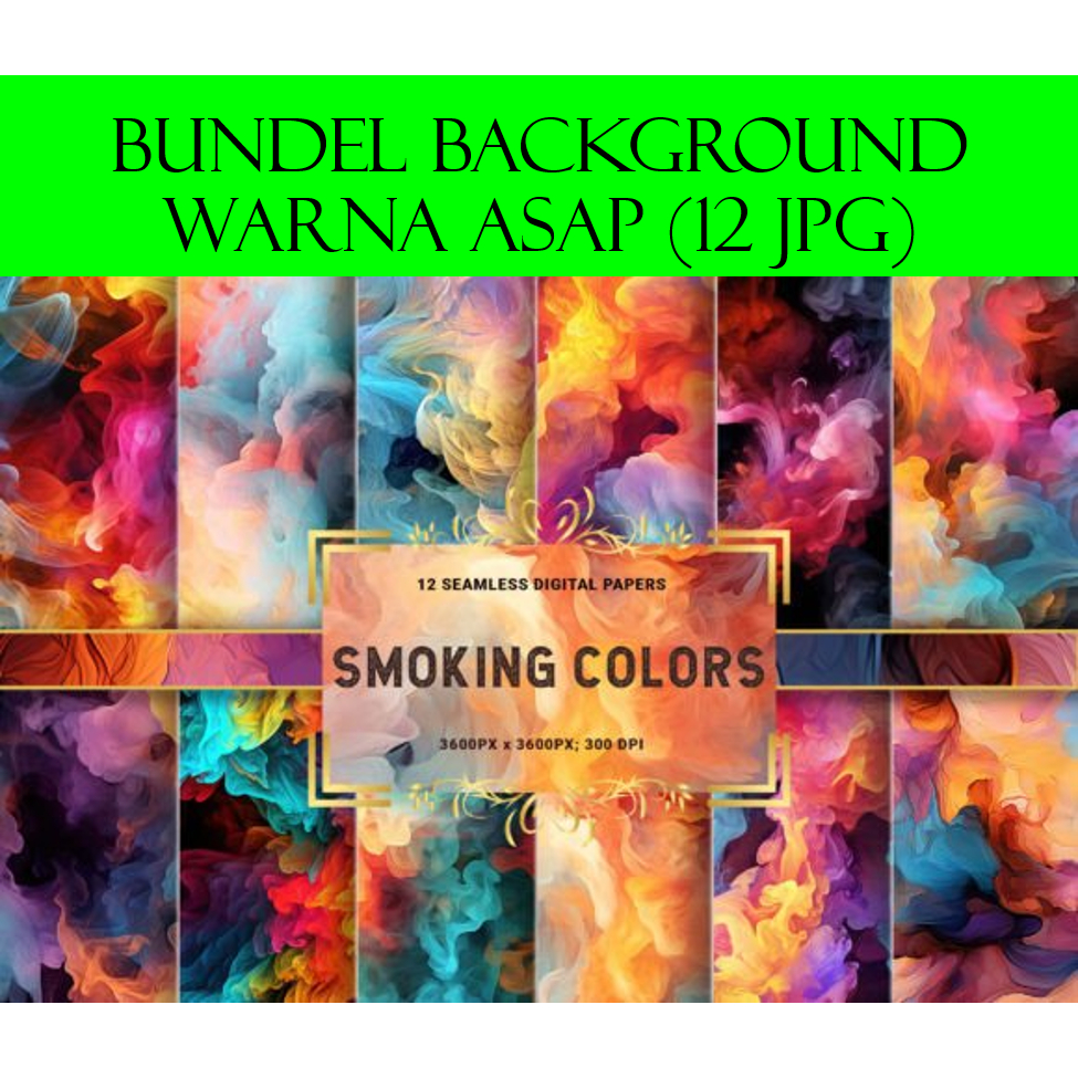 Jual Bundel Background Warna Asap (12 JPG) | Shopee Indonesia