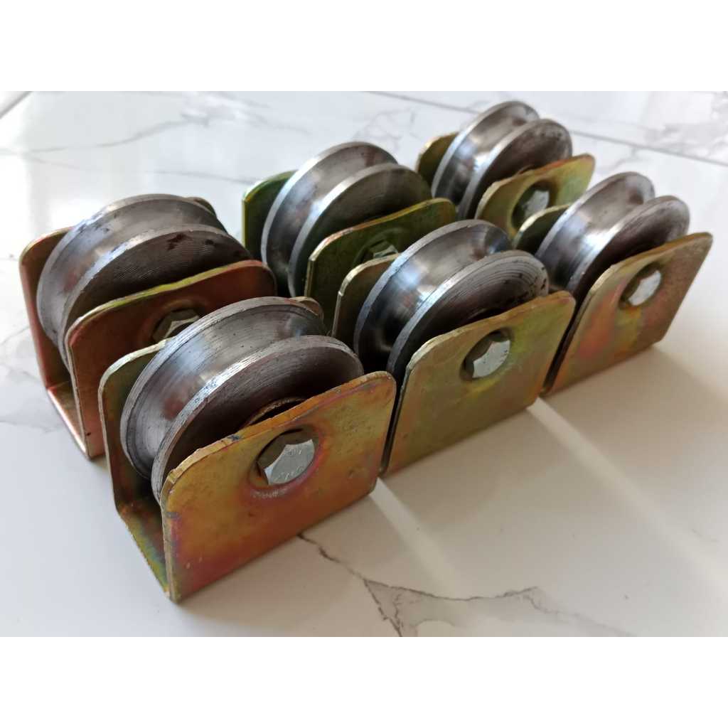 Jual Roda Pagar Besi Super/AS 7cm Behel - Rell Bundar (U) | Shopee ...