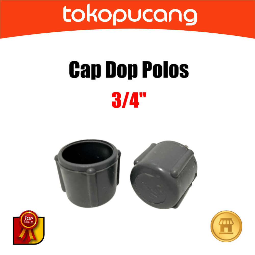 Jual Dop cap Dart Dalam 3/4 inch tutup plastik pvc lubang pipa air 3/4 ...