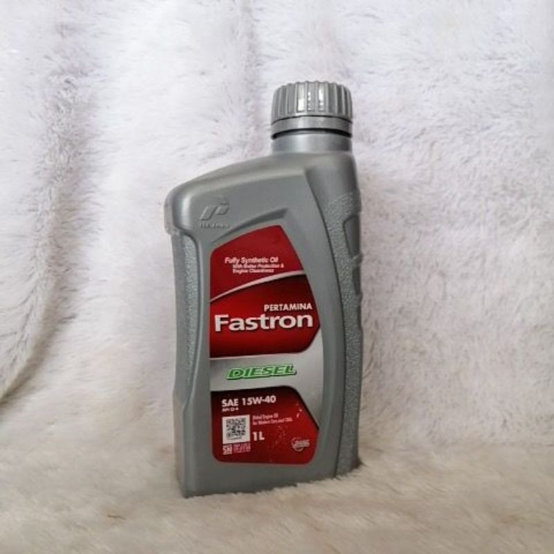 Jual Oli Mesin Diesel 15W-40 Pertamina Fastron Diesel 1 Liter | Shopee ...