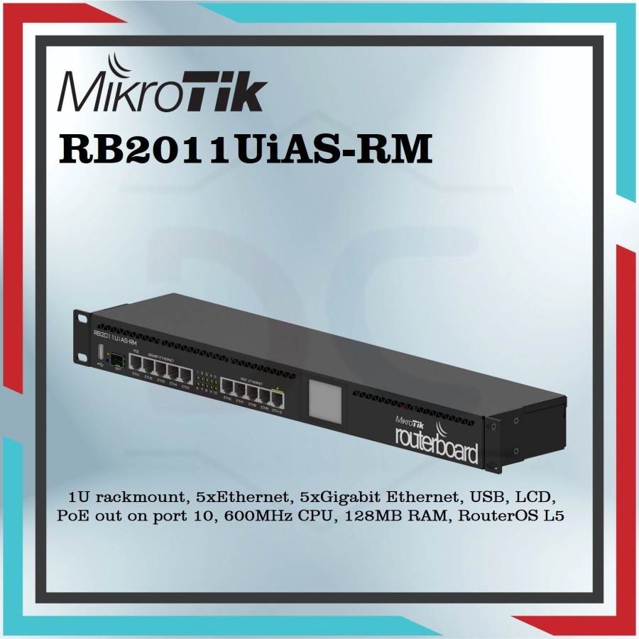 Jual MIKROTIK RB2011UiAS-RM RouterBoard | Shopee Indonesia