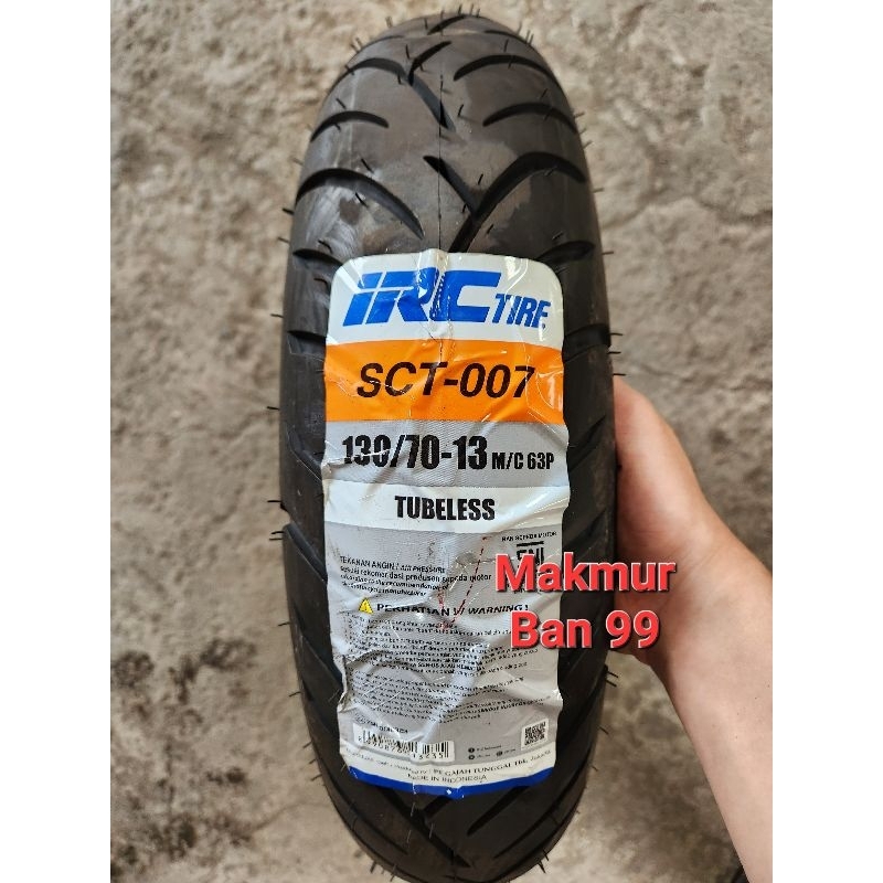 Jual Ban Motor IRC 130/70-13 SCT007 Tubeless Ban Belakang PCX 160 | Shopee Indonesia