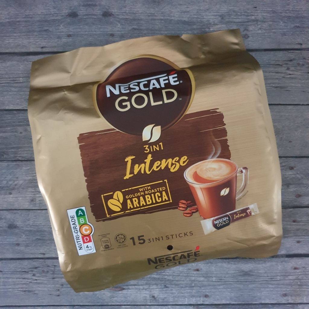 Jual Nescafe Gold 3in1 Intense Coffee Kopi 3 in 1 Singapore | Shopee ...