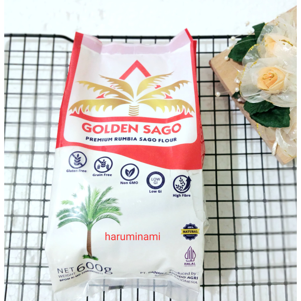 Jual Tepung Sagu Rumbia Asli Gluten Free (Bukan Tepung Tapioka) 600 ...