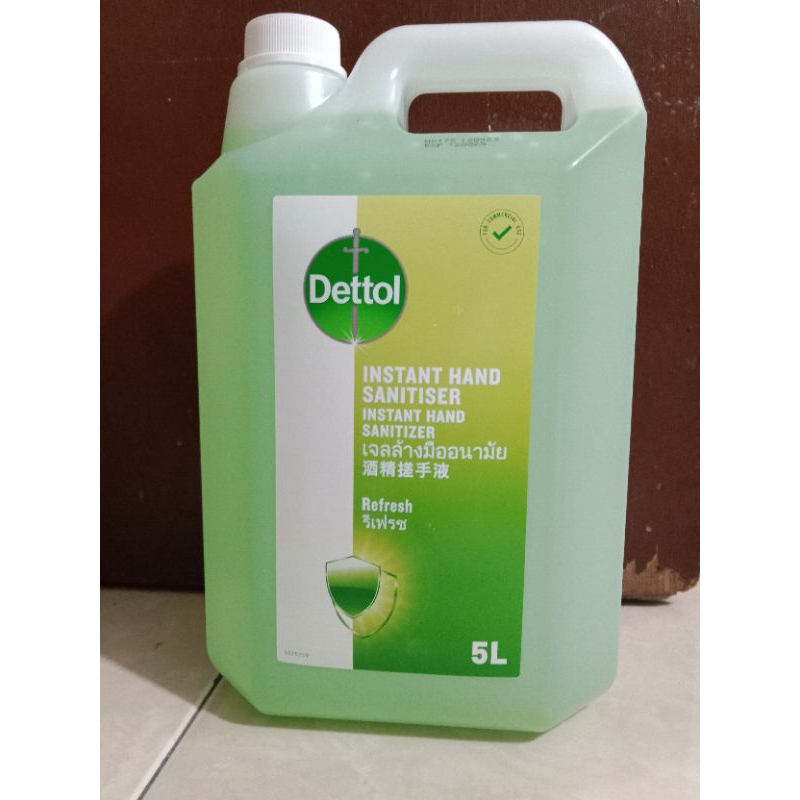 Jual Dettol Hand sanitizer 5 Liter. | Shopee Indonesia