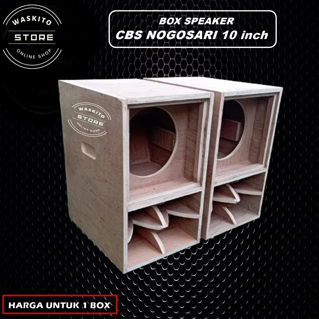 Jual Box Speaker CBS Nogosari 10 inch // Box CBS FUSION 10 inch ...