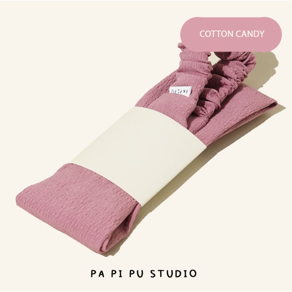 Jual Papipu studio Bando karet korea paper texture headband karet ...