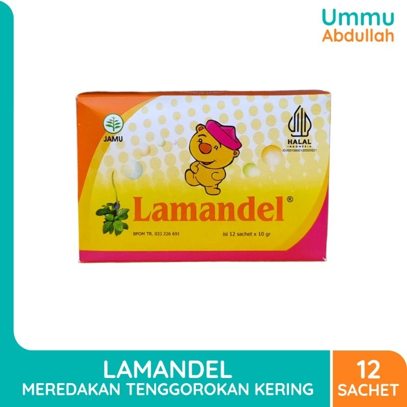 Jual LAMANDEL isi 12 sachet EXP 2026 | Shopee Indonesia