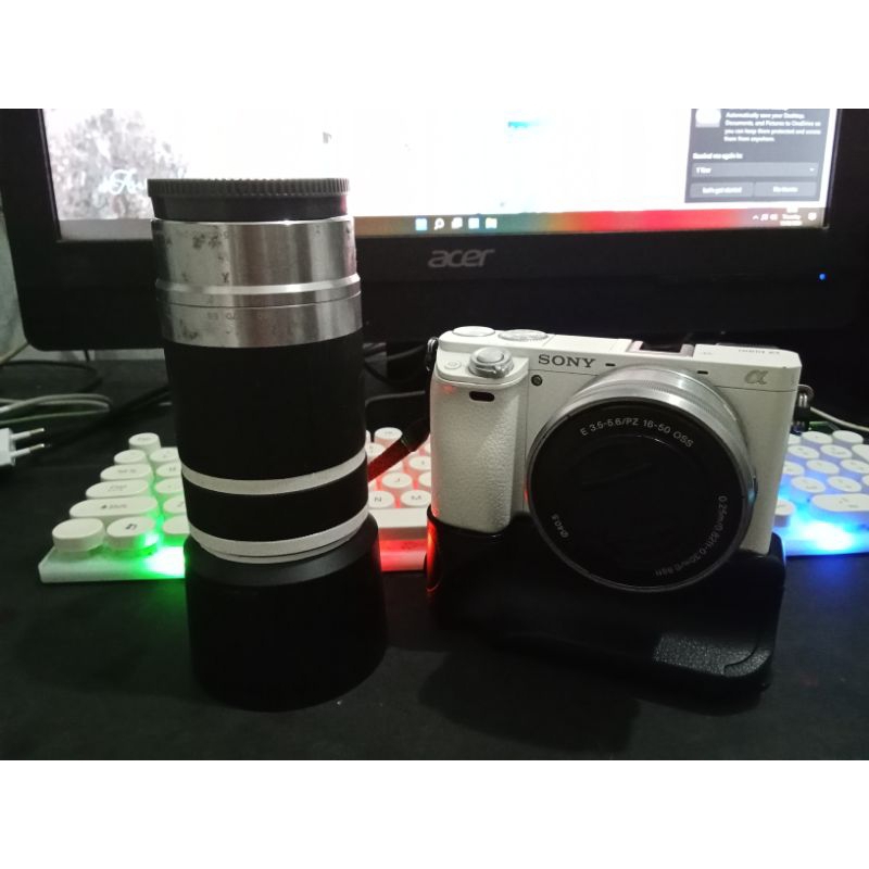 Jual KAMERA SONY A6000 BONUS LENSA TELE 55/210mm | Shopee Indonesia
