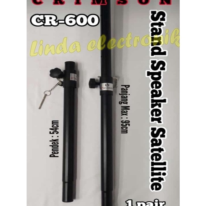 Jual Stand Satelit Crimson CR6 CR 6 CR6 Original Tiang Subwoofer h Produk Terkini Murah Banget ...