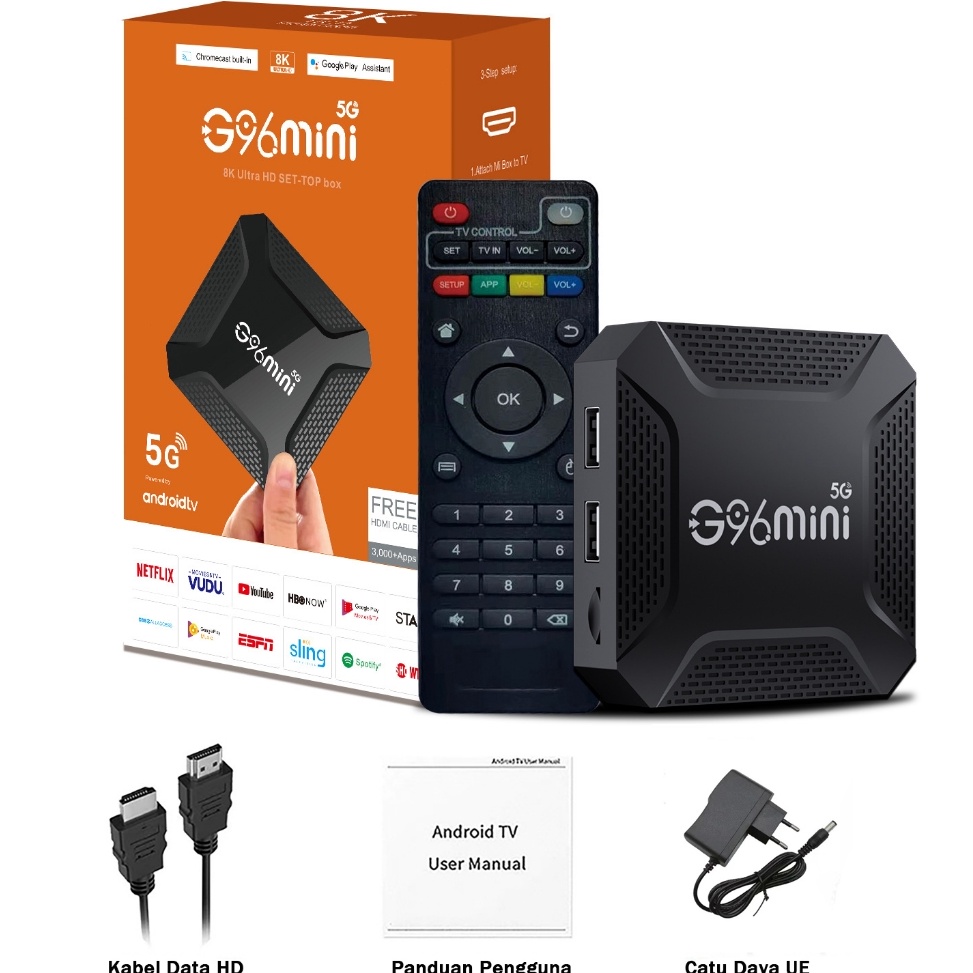 Jual el terbaru Android TV Box 2G16G 4G64G Smart TV 4K Ultra HD MXQ PRO 4K 5G jaringan settop ...