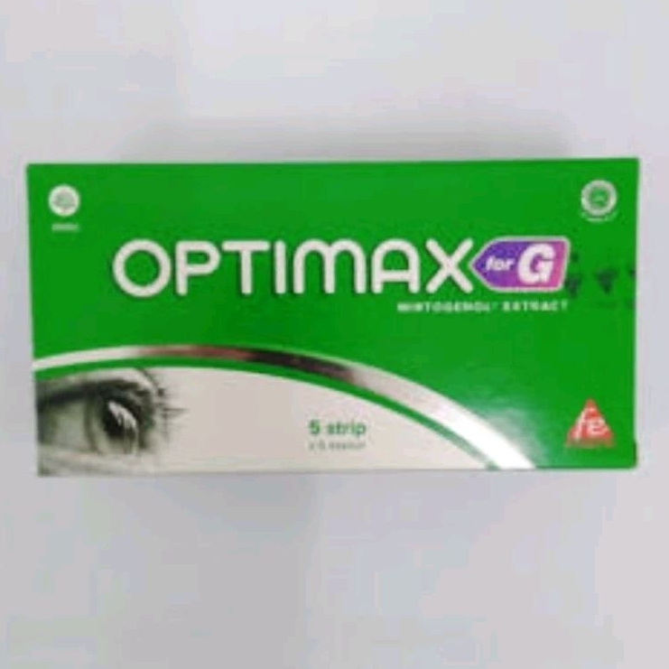 Jual OPTIMAX FOR G BOX 30 KAPSUL | Shopee Indonesia