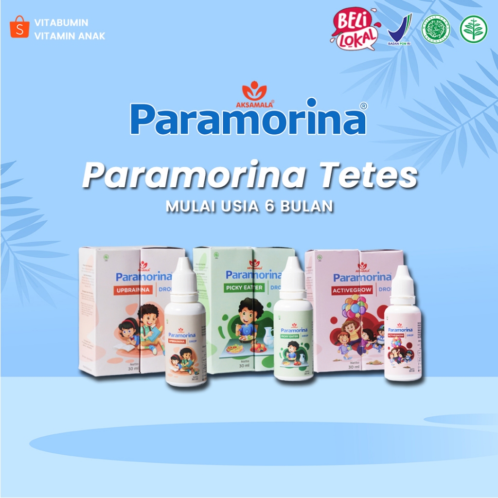 Jual PARAMORINA DROP/ TETES - Suplemen dan Multivitamin anak usia 6 ...