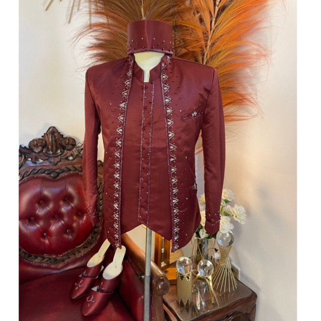 Jual Basofi pengantin | Beskap pengantin premium | Beskap pengantin ...