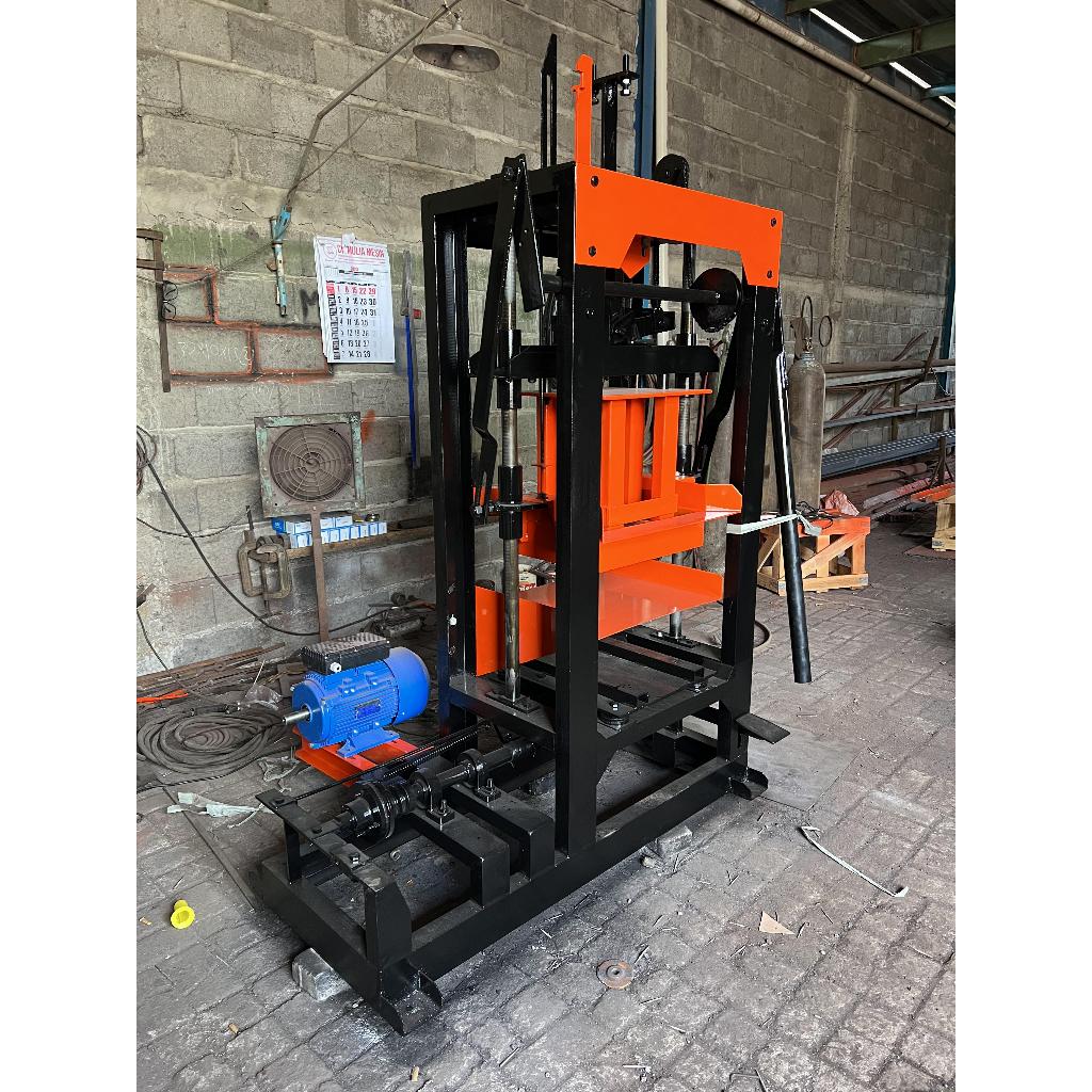 Jual mesin cetak batako tipe UNP 8 cetak 2 batako model dan ukuran bata ...