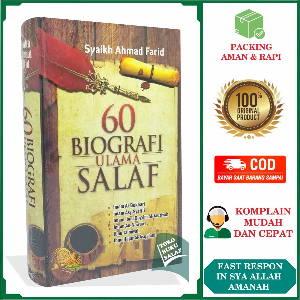 Jual 60 Biografi Ulama Salaf Karya Syaikh Ahmad Farid Kyai Salafy ...
