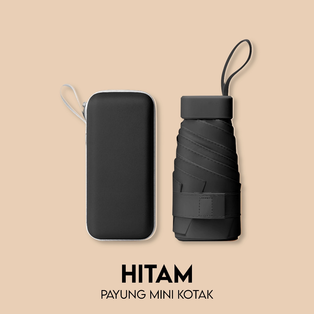 Jual Payung Lipat Mini Anti UV Kapsul Kotak Ukuran Kecil Saku Portable Premium Umbrella Souvenir ...