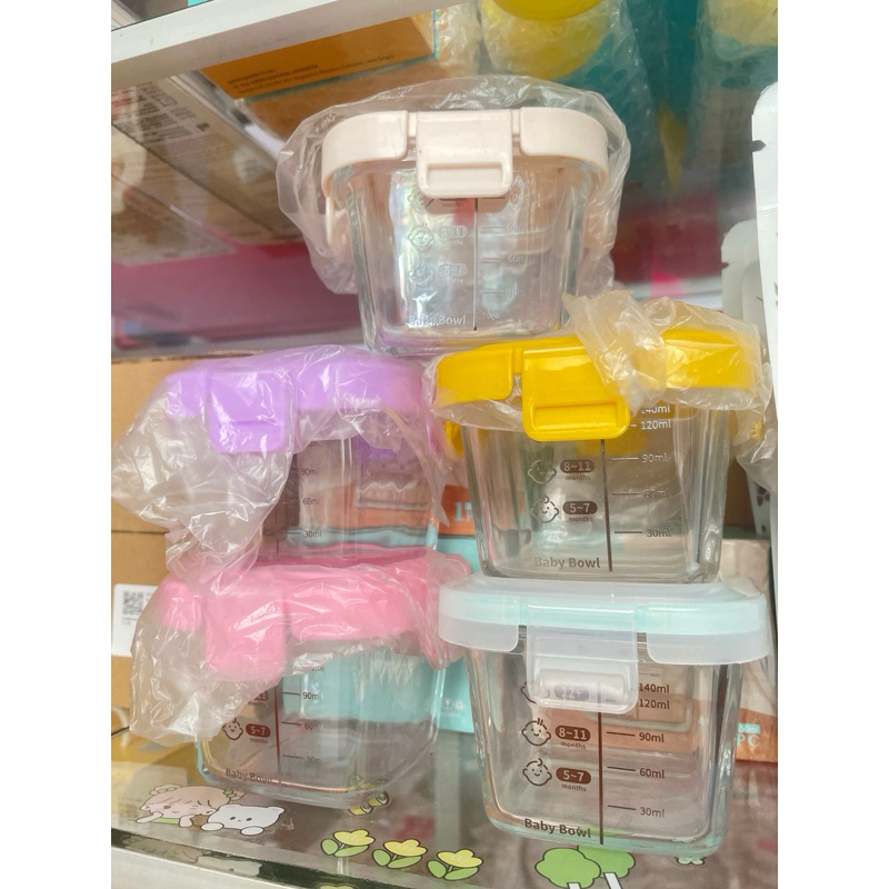 Jual food container kaca 140ml | Shopee Indonesia