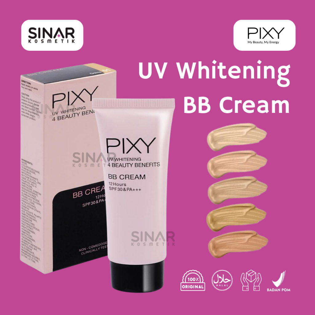 Jual Pixy UV Whitening BB Cream 30ml Shopee Indonesia